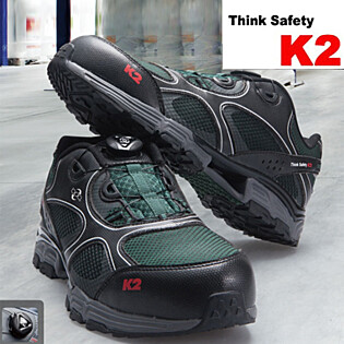 K2 세이프티 발편한 경량 다이얼 4인치 안전화 K2-61 - 마리오몰