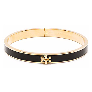 토리버치 23FW 키라 에나멜 뱅글 브레이슬릿 블랙 90550 720 - 마리오몰