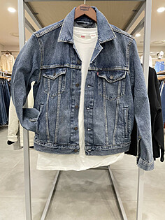 리바이스 남녀공용 데님 트러커 재킷 (723340573) - 마리오몰