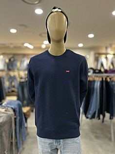 리바이스 남녀공용 스몰로고 기모 맨투맨 티셔츠(342570001) - 마리오몰