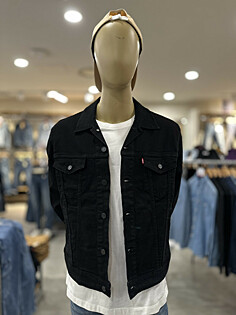 리바이스 남녀공용 블랙데님 트러커 재킷(723340223) - 마리오몰