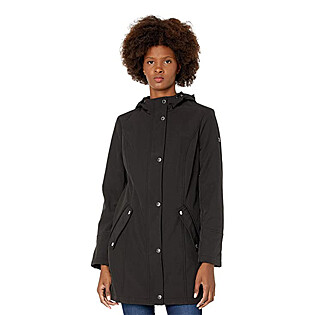 타미힐피거 Classic Softshell Hooded Rain Black - 마리오몰