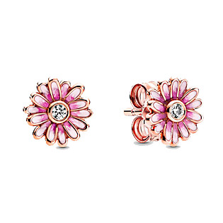 판도라 핑크 데이지 플라워 귀걸이 288773C01 - 마리오몰