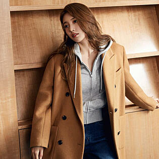 [POP] 라글란 후디_SUZY (YN3K3494) - 마리오몰