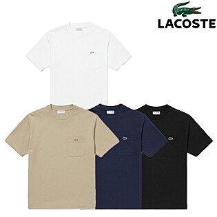 LACOSTE 라코스테 클락 포켓 반팔티 TH5807 클래식핏 4종 택1 - 마리오몰