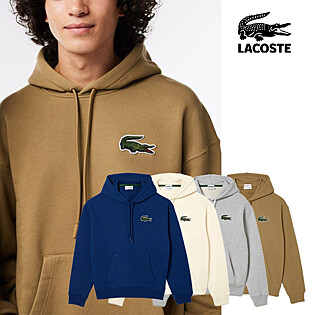 LACOSTE 라코스테 남여공용 빅크록 후드 티셔츠 - 마리오몰